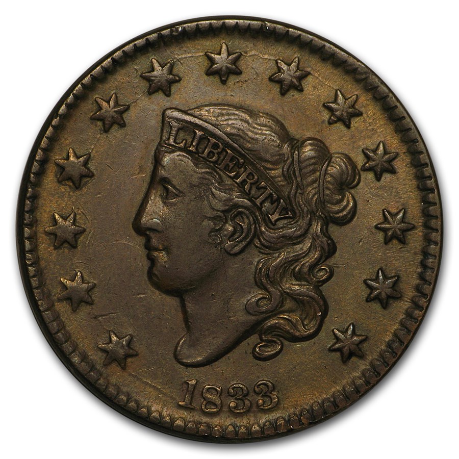 Buy 1833 Large Cent XF-45 | APMEX