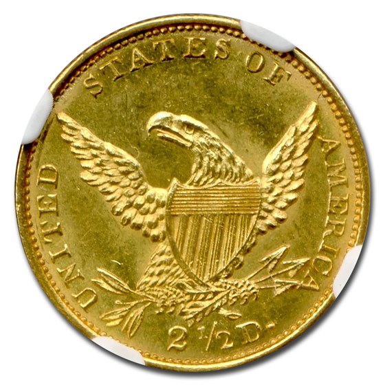 Buy 1834 Classic Head Gold Quarter Eagle MS-65 | APMEX