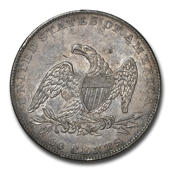 Buy 1836 Reeded Edge Half Dollar MS-63 NGC (GR-1) | APMEX