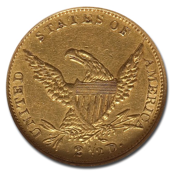 Buy 1837 $2.50 Gold Classic Head Quarter Eagle XF-45 NGC | APMEX