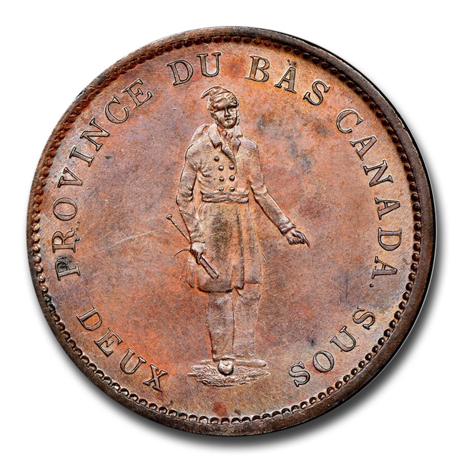 Buy 1837 Canada Copper Penny MS-64 NGC (Brown) | APMEX