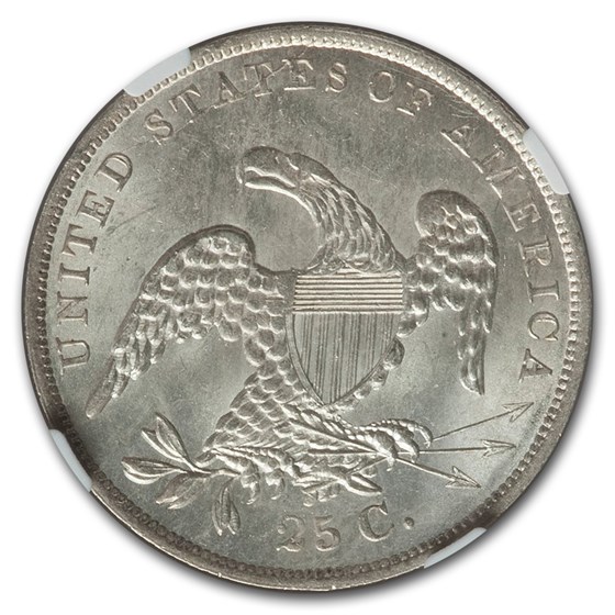 Buy 1837 Capped Bust Quarter MS-64 NGC | APMEX