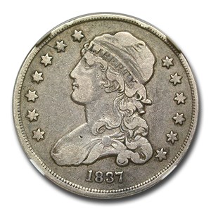1837 Capped Bust Quarter VF-20 NGC
