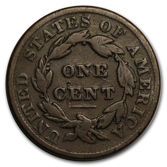 Buy 1837 Large Cent Head of 1838 Fine | APMEX