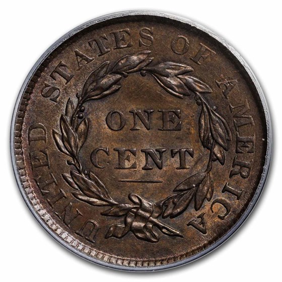 Buy 1837 Large Cent Medium Letters AU-58 PCGS | APMEX