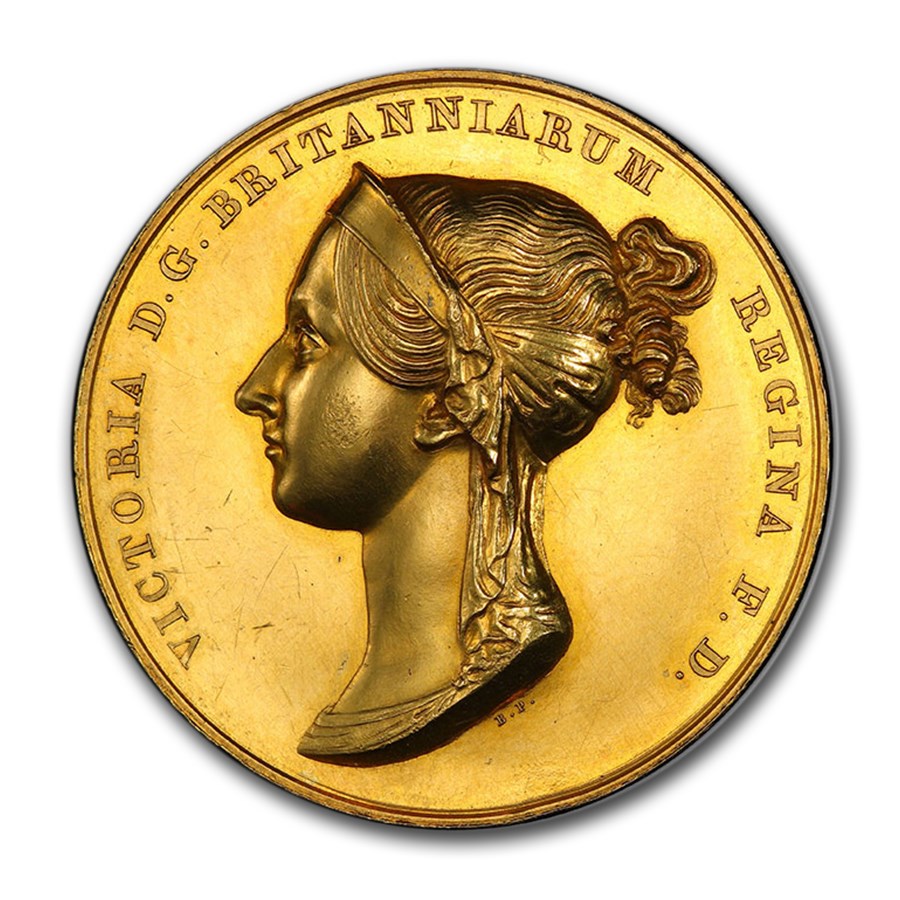 Buy 1838 GB Queen Victoria Gold Coronation Medal SP-62 PCGS | APMEX
