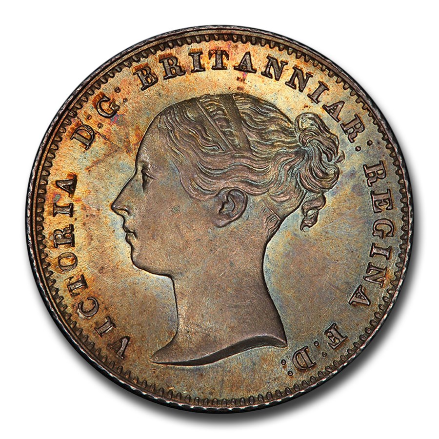 Buy 1838 Great Britain Silver Four Pence Victoria MS-66 PCGS | APMEX