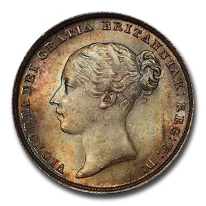Buy 1838 Great Britain Silver Shilling Victoria MS-65+ NGC | APMEX