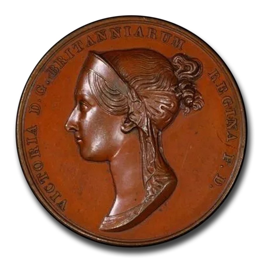 1838 Great Britain Victoria Coronation Medal MS-63 PCGS