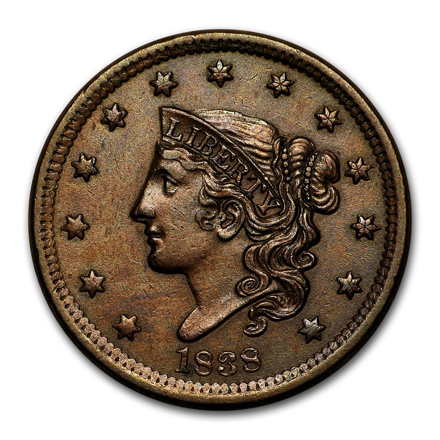 Buy 1838 Large Cent AU | APMEX