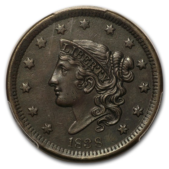 Buy 1838 Large Cent XF-45 PCGS | APMEX