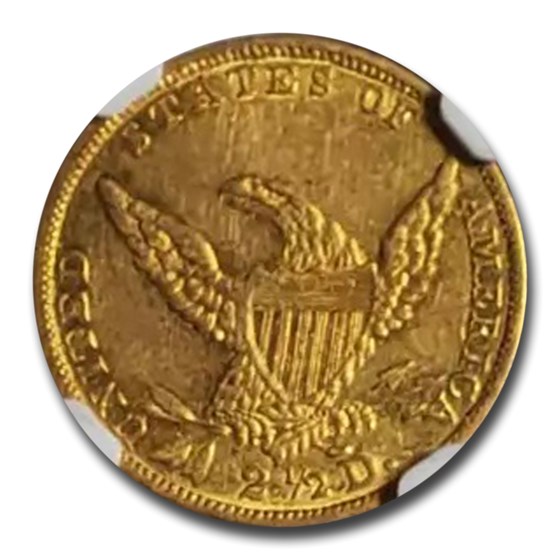 Buy 1839 $2.50 Classic Head Gold Quarter Eagle MS-61 NGC | APMEX