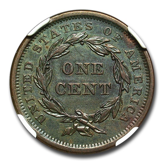 Buy 1839 Large Cent AU-55 NGC (Petite Head, N-8) | APMEX