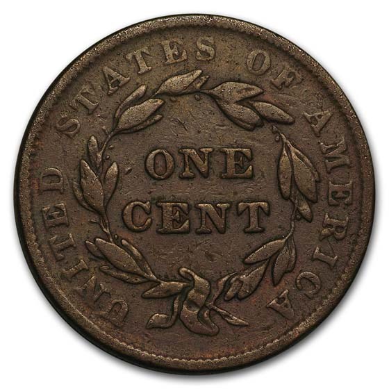 Buy 1839 Large Cent Booby Head VF | APMEX