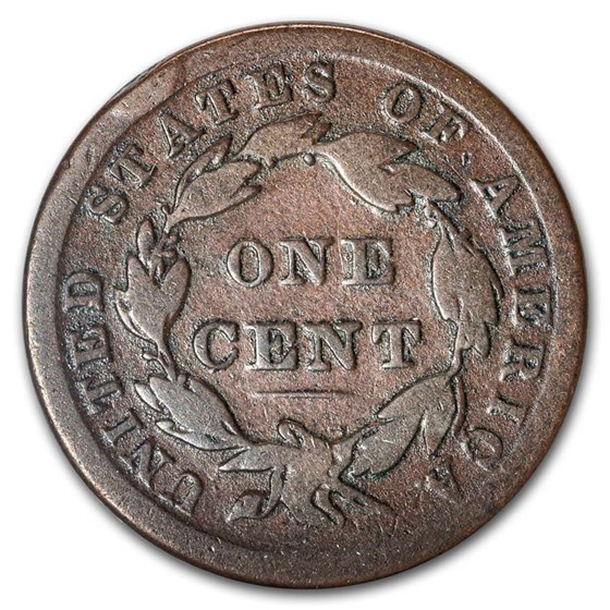 Buy 1839 Large Cent Silly Head Good | APMEX