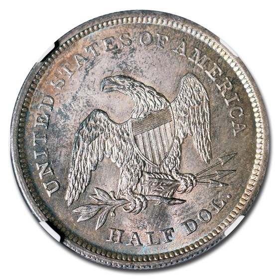 Buy 1839 Liberty Seated Half Dollar MS-65 NGC (Drapery) | APMEX