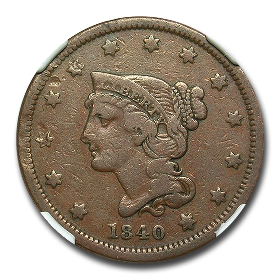Buy 1840 Large Cent VF-20 NGC (Small Date) | APMEX