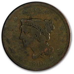 Buy 1840 Large Cent VG | APMEX