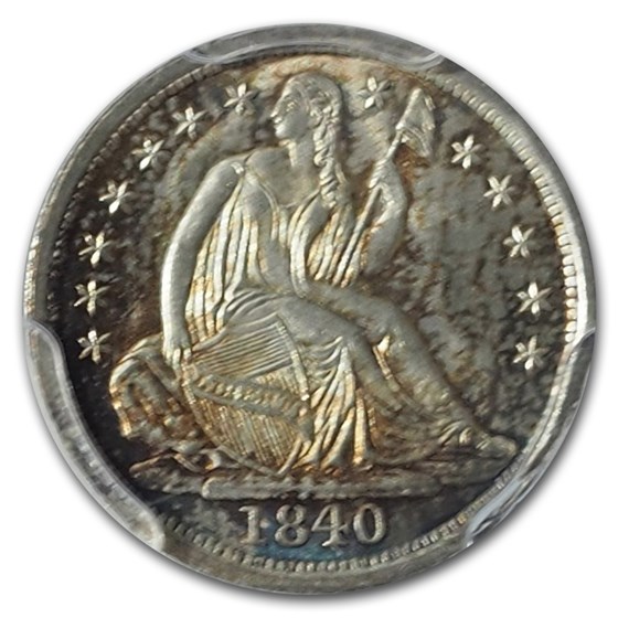 Buy 1840 Liberty Seated Half Dime MS-67 PCGS (No Drapery) | APMEX