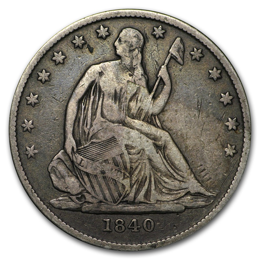 Buy 1840-O Liberty Seated Half Dollar Fine | APMEX
