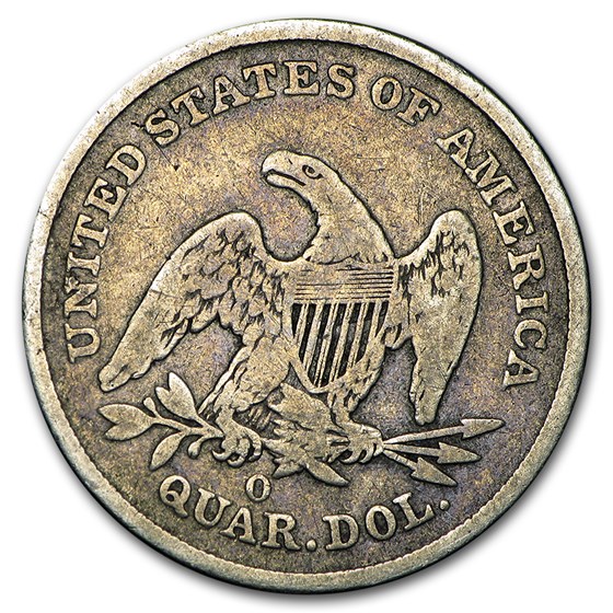 Buy 1840-O Liberty Seated Quarter No Drapery VG | APMEX