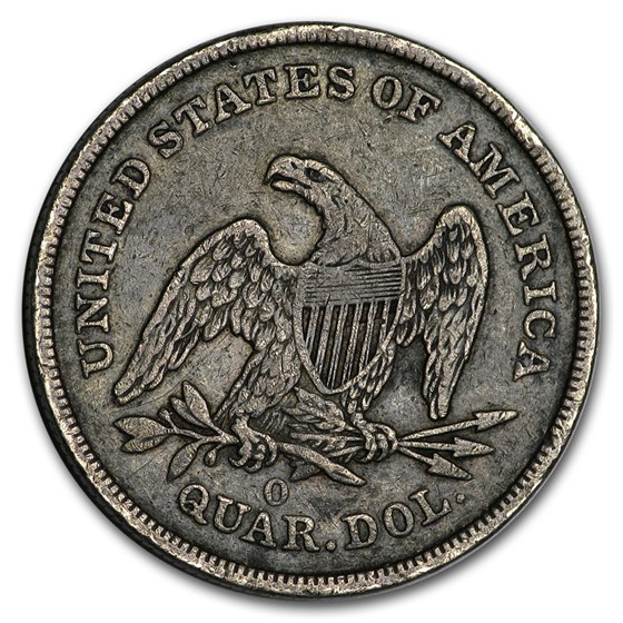 Buy 1840-O Liberty Seated Quarter No Drapery XF | APMEX