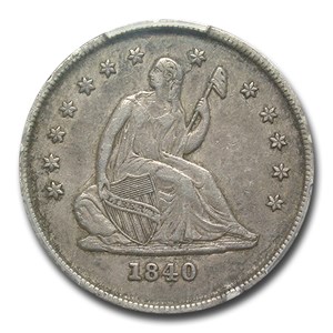 Buy 1840-O Liberty Seated Quarter XF-40 PCGS (No Drapery) | APMEX
