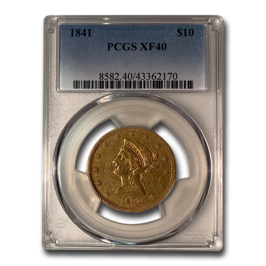 Buy 1841 $10 Liberty Gold Eagle XF-40 PCGS | APMEX
