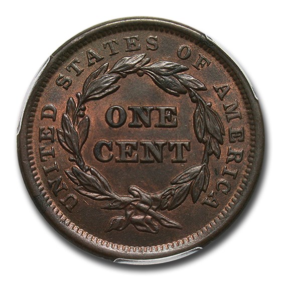 Buy 1841 Large Cent MS-62 PCGS (Brown, Newcomb 2) | APMEX