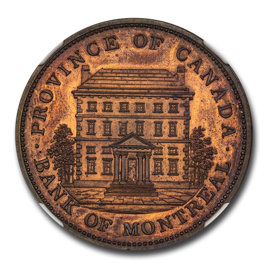 Buy 1842 Canada Copper Penny PR-64 NGC (Red-Brown) | APMEX