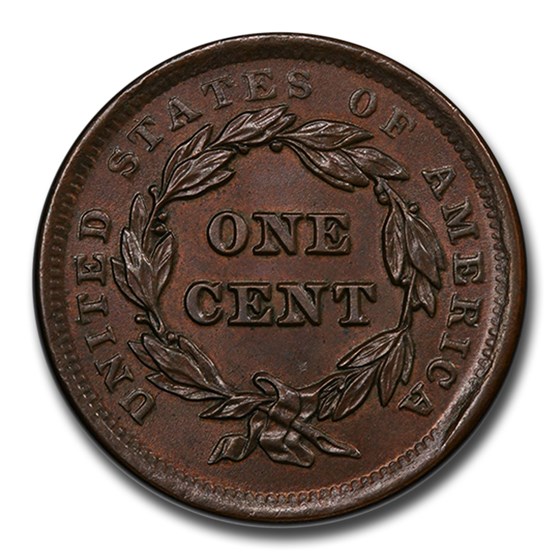Buy 1842 Large Cent MS-64 PCGS (Brown, Large Date) | APMEX