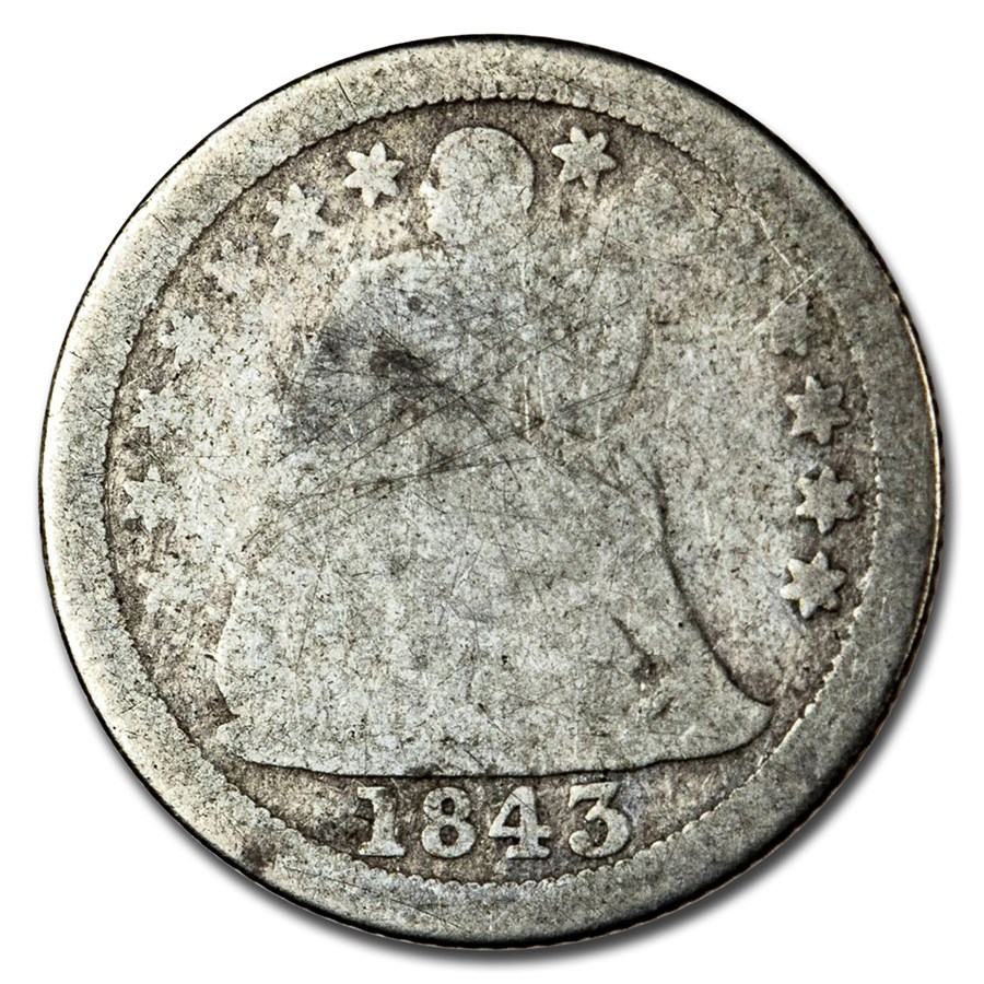 Buy 1843-O Liberty Seated Dime AG | APMEX