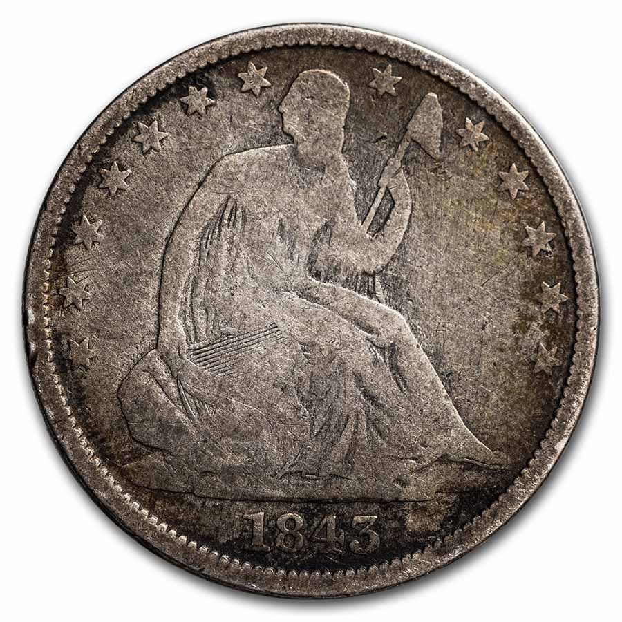 Buy 1843-O Liberty Seated Half Dollar VG (Details) | APMEX