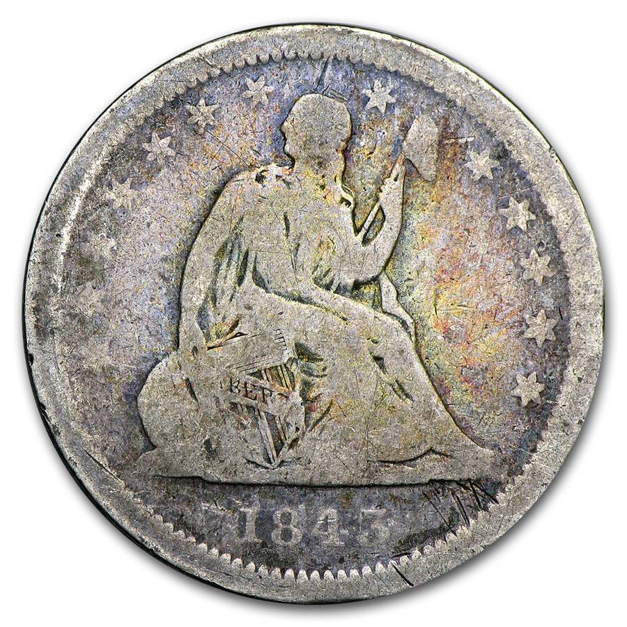 Buy 1843-O Liberty Seated Quarter VG | APMEX