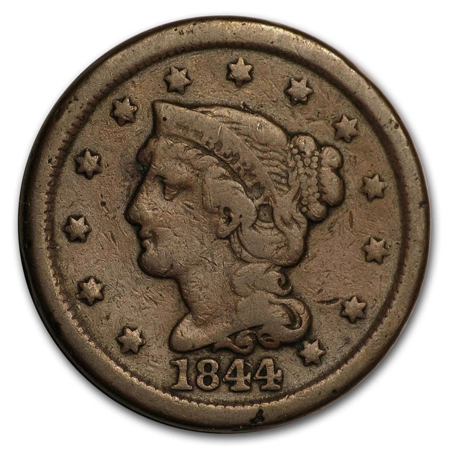 Buy 1844/81 Large Cent Fine | APMEX