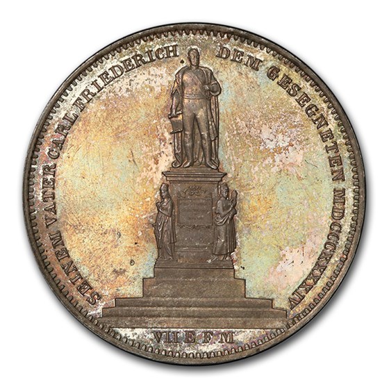 Buy 1844 German State Baden Silver 2 Thaler Leopold I PR-64+ PCGS | APMEX