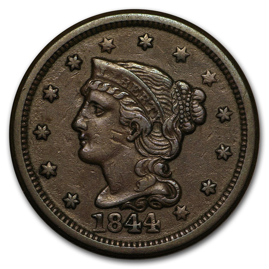 Buy 1844 Large Cent XF | APMEX