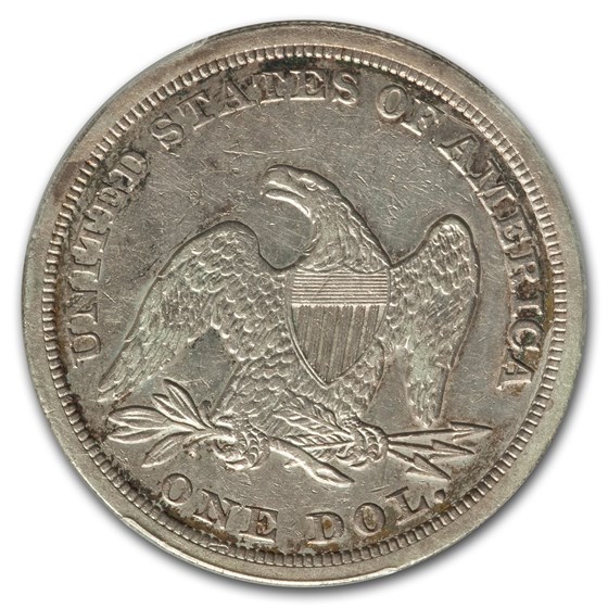 Buy 1846 Liberty Seated Dollar XF-40 PCGS | APMEX