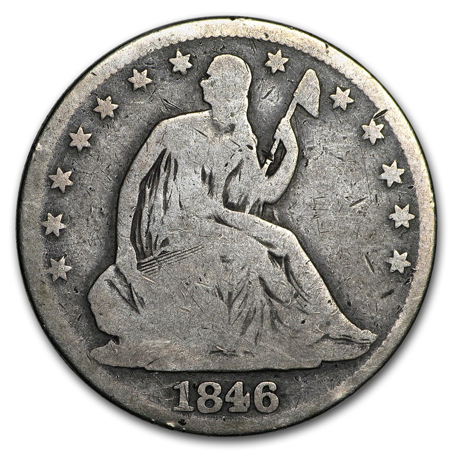 Buy 1846 Liberty Seated Half Dollar Good | APMEX