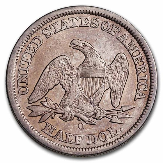Buy 1846-O Liberty Seated Half Dollar Medium Date VF | APMEX