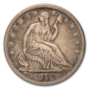 Buy 1846-O Liberty Seated Half Dollar Medium Date XF | APMEX