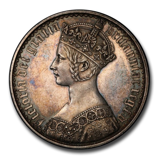 Buy 1847 Great Britain Silver Gothic Crown Victoria PR-61 PCGS | APMEX