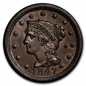 Buy 1847 Large Cent BU | APMEX