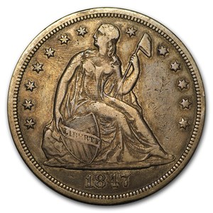 Buy 1847 Seated Liberty Dollar VF | APMEX