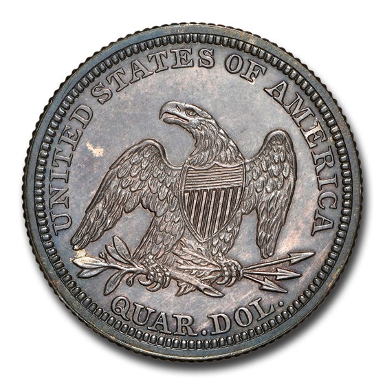 Buy 1847 Liberty Seated Quarter PF-66 NGC | APMEX