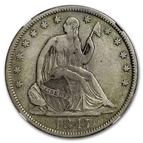 Buy 1847-O Liberty Seated Half Dollar XF-40 NGC | APMEX