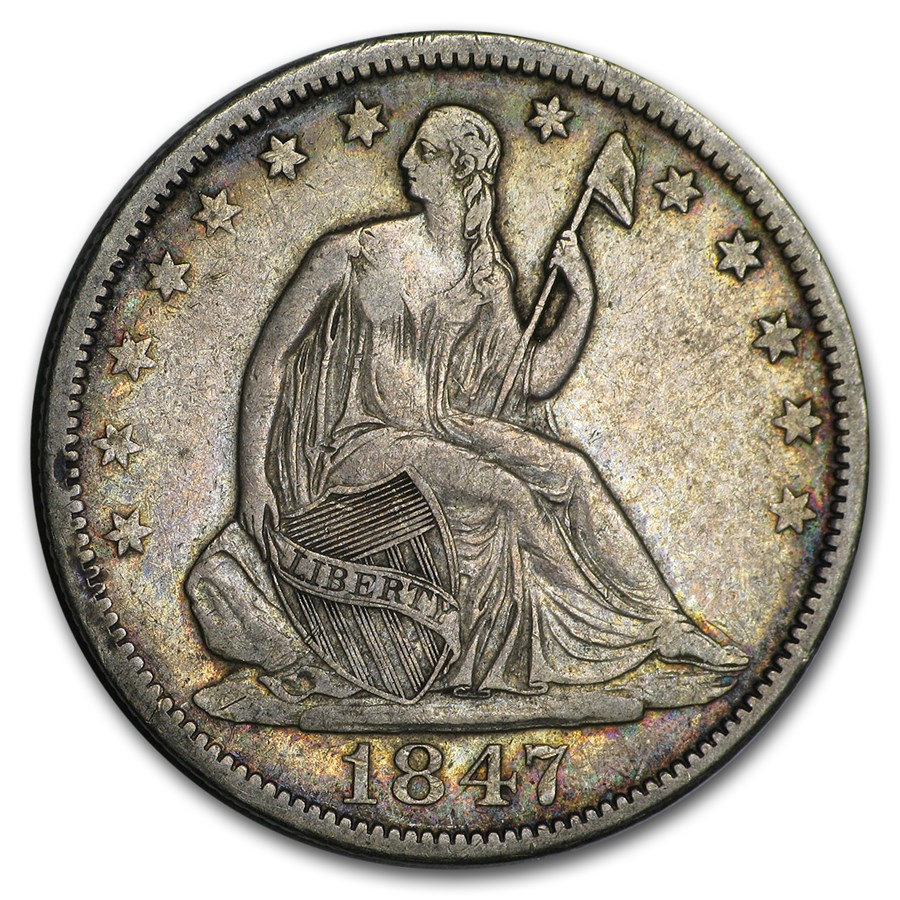 Buy 1847-O Liberty Seated Half Dollar XF | APMEX
