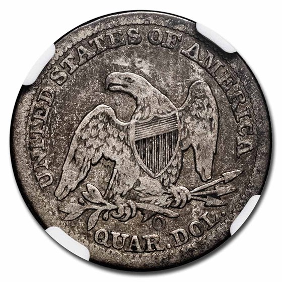 Buy 1847-O Liberty Seated Quarter Fine | APMEX