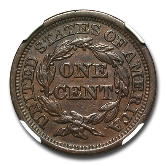 Buy 1848 Large Cent AU-55 NGC (Brown) | APMEX