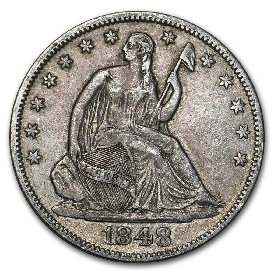 Buy 1848 O Liberty Seated Half Dollar XF Details APMEX Buy 1848 O Liberty Seated Half Dollar XF Details APMEX